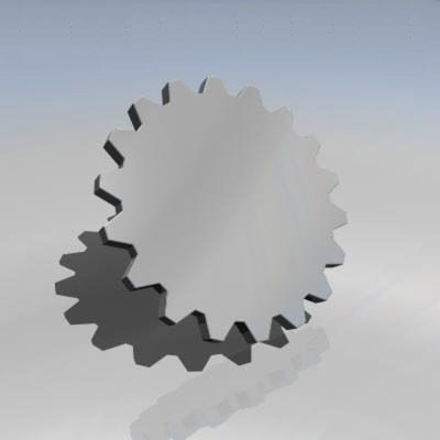 cog wheel 3d model