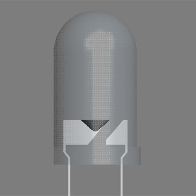 3d model led light diodes