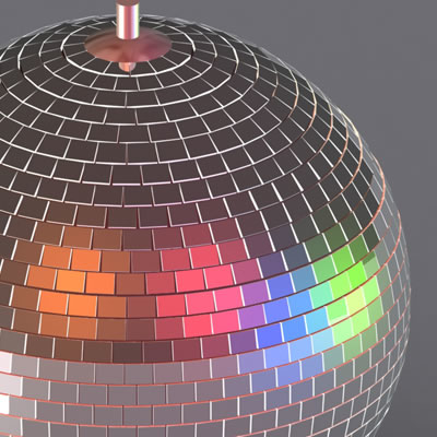 disco ball 3d model