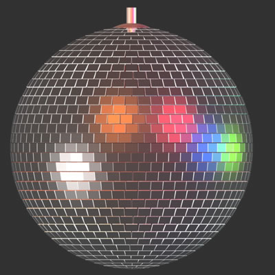 disco ball 3d model