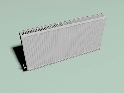 3d heater heating model