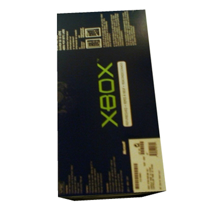 3d xbox package box