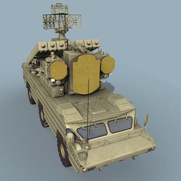 soviet sa-8 gecko 3d model