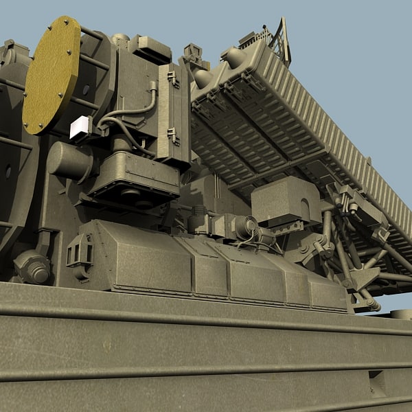 soviet sa-8 gecko 3d model