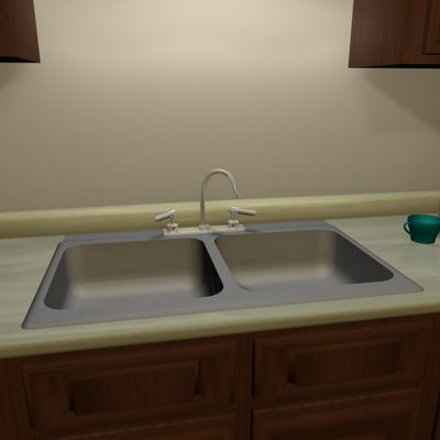 free kitchen sink 3d model