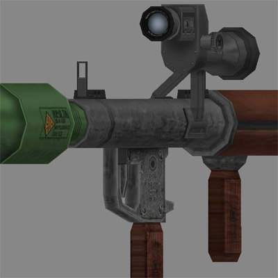 gun rpg 3d model