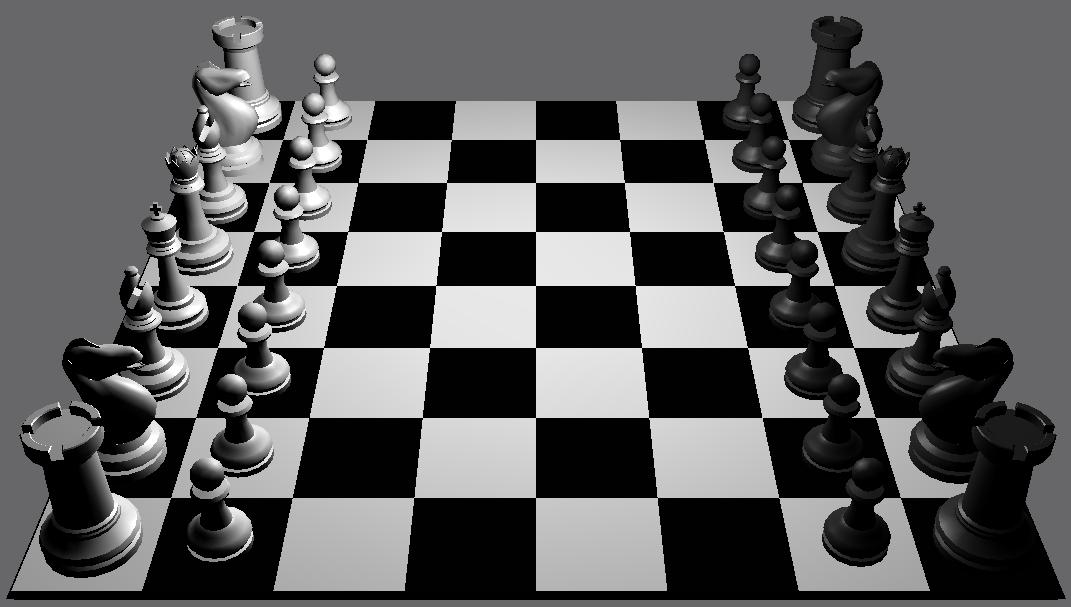 modelo 3d Juego de ajedrez gratis - TurboSquid 244866