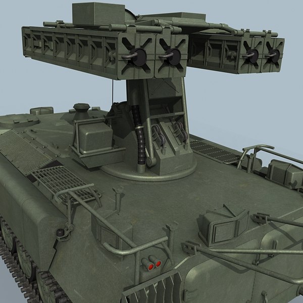 soviet sam sa-13 gopher 3d model