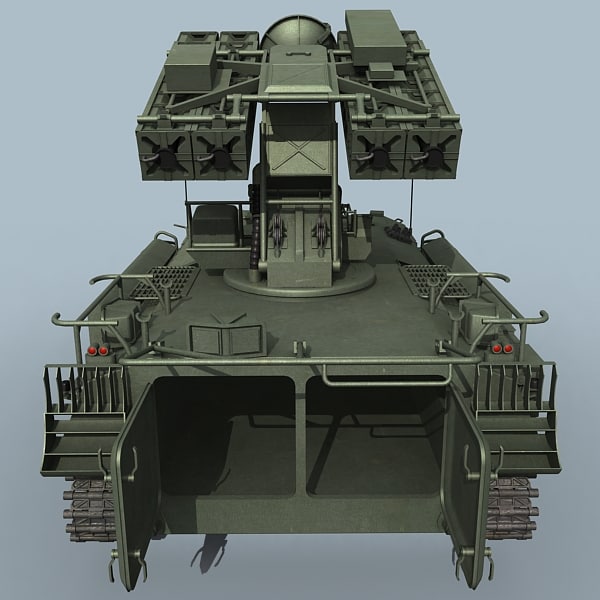 soviet sam sa-13 gopher 3d model