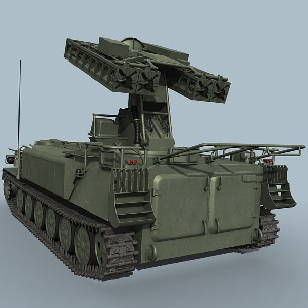 soviet sam sa-13 gopher 3d model