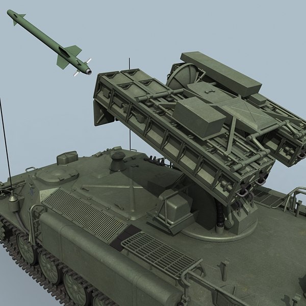 soviet sam sa-13 gopher 3d model