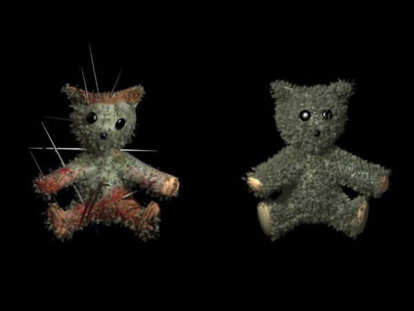 max undead ted teddy bear