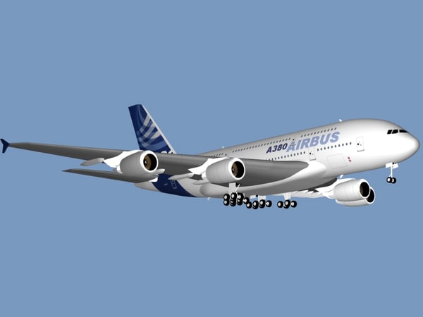 Modello 3D Airbus A380 House Livery - TurboSquid 245911
