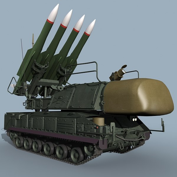 russian sa-11 gadfly sa-17 grizzly 3d model