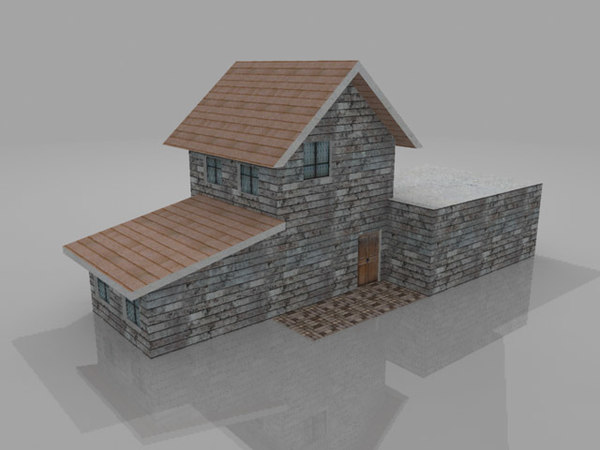 free polygons 3d model