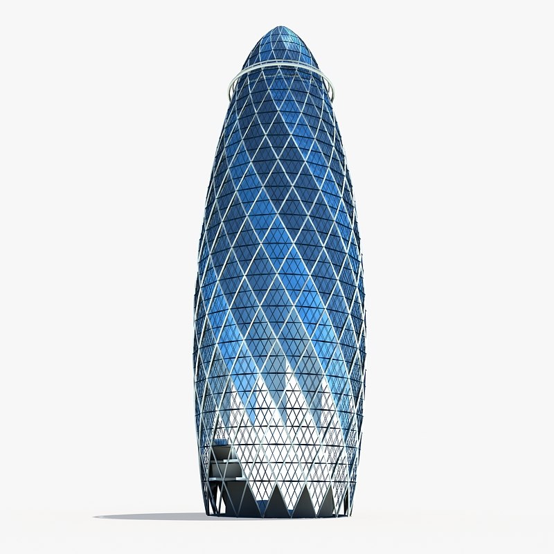 3ds max gherkin building