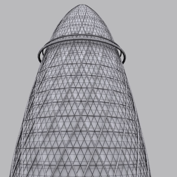 3ds max gherkin building