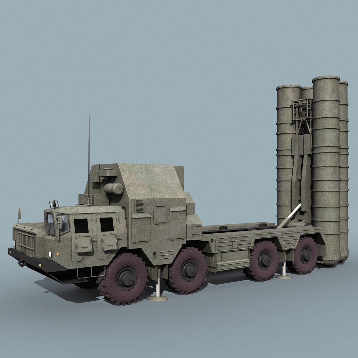 russian grumble sa-20 sam 3d model