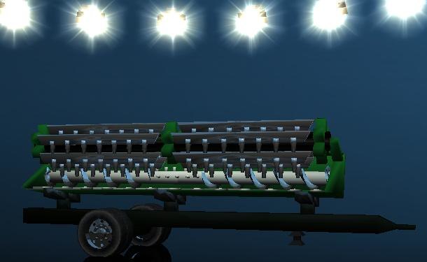 header trailer 3d model