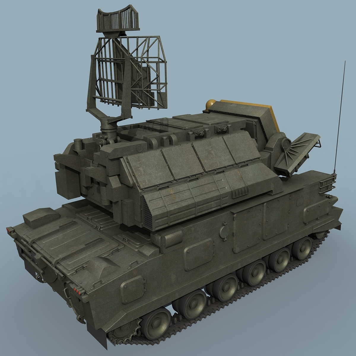russian sam sa-15 gauntlet 3d model