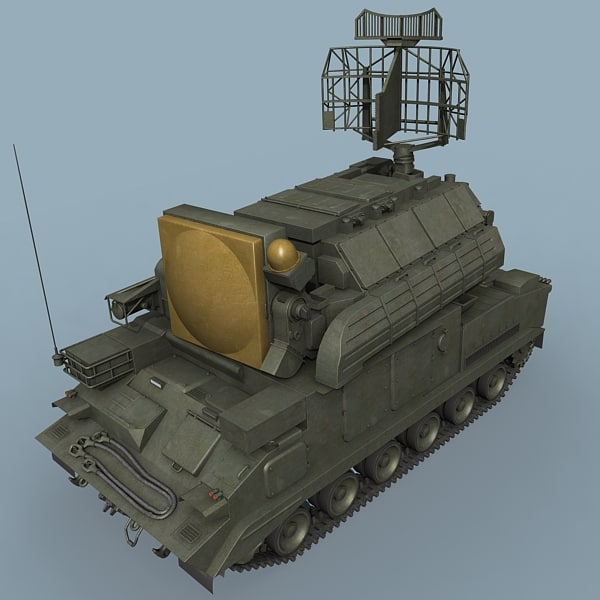 russian sam sa-15 gauntlet 3d model