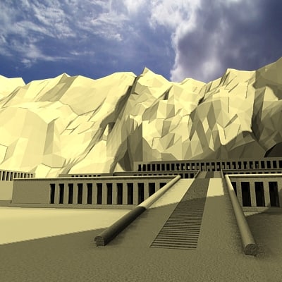 3d acropolis athens model