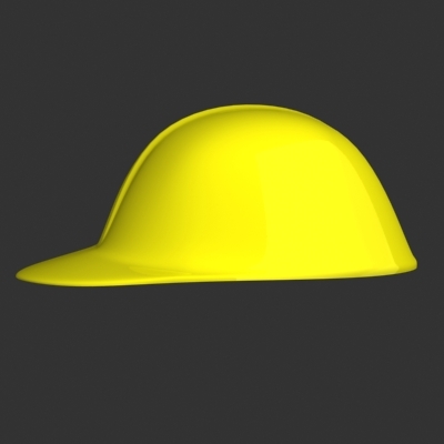 construction hard hat 3d model