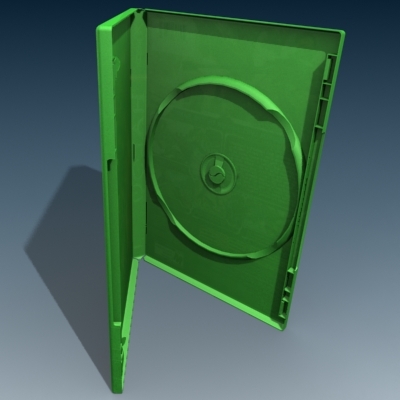dvd case 3d max