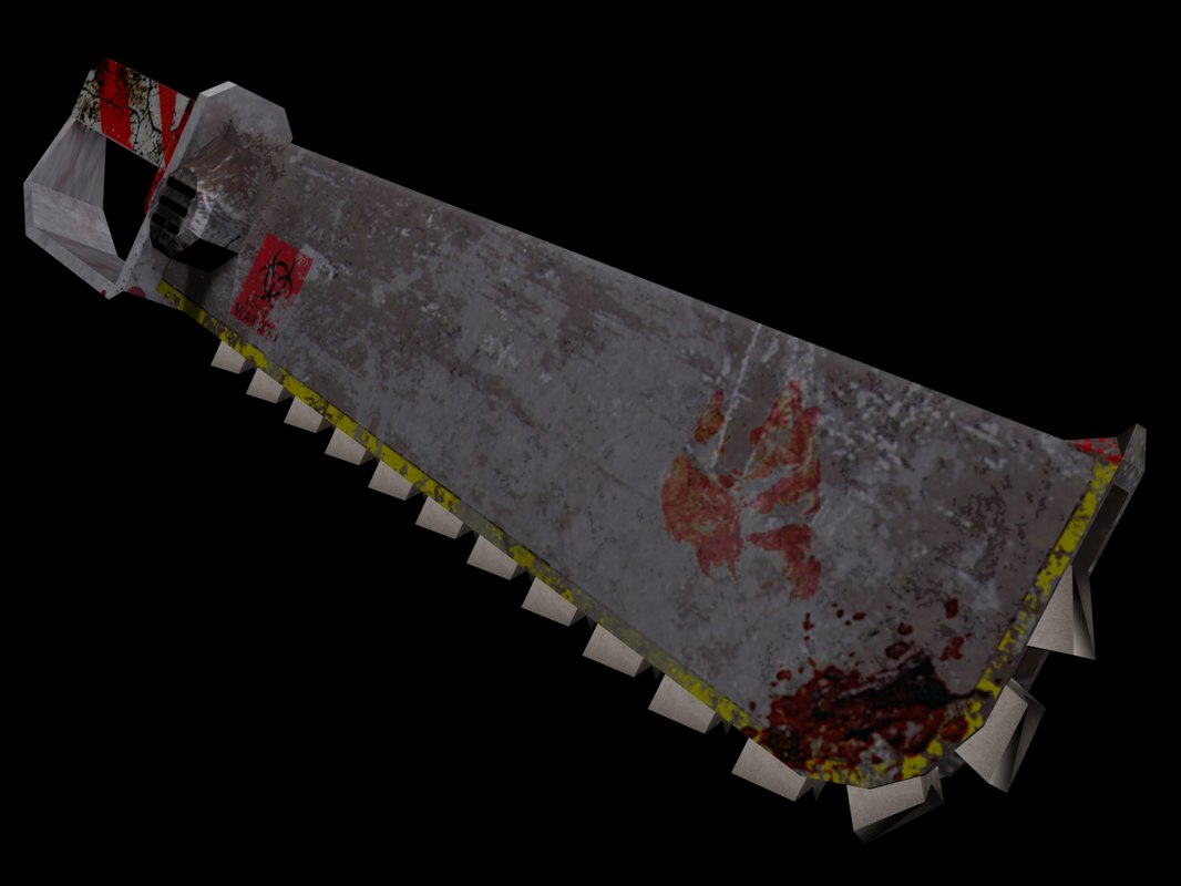 3d model chain sword