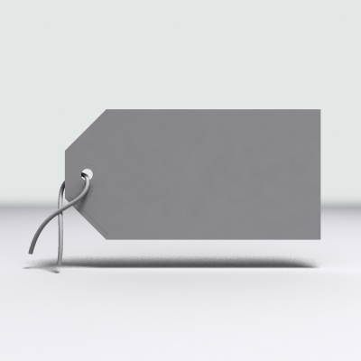 3d model price tag