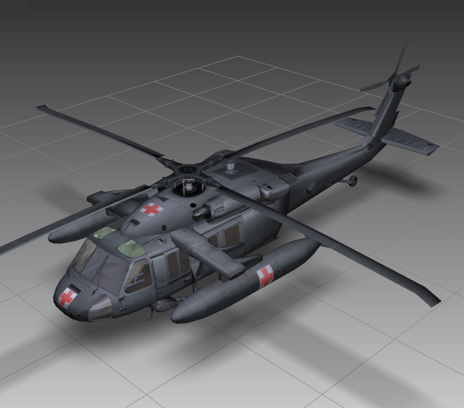 medevac engines 3d model