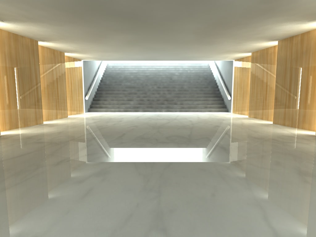 walkway 3d model