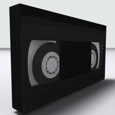3d vhs tape model
