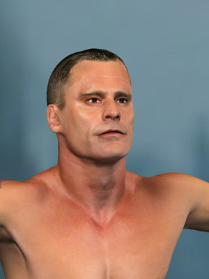 realistic body 3d model