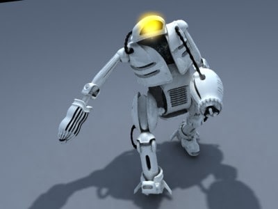 maya robot fat bot
