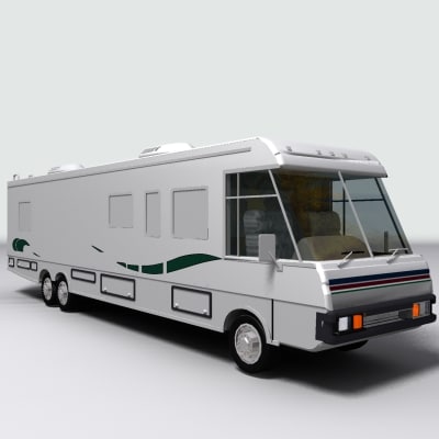 motor home 3d model