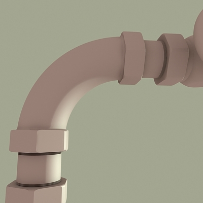 pipe fittings 3d model
