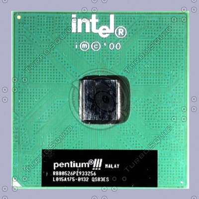 processor pentium 3d max