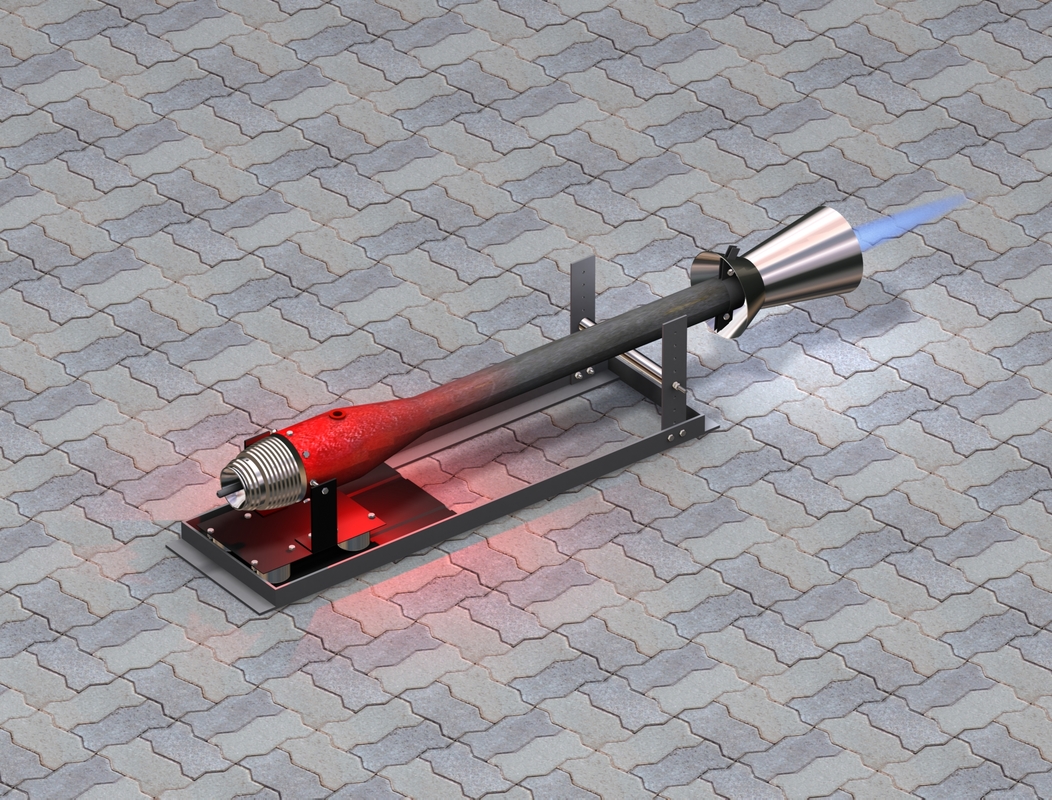 3d 3ds pulsejet engine