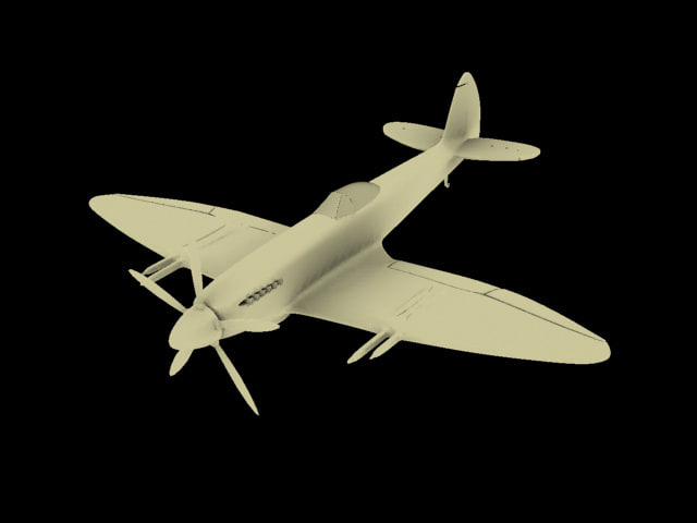 3d spitfire model