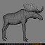 moose real time 3d model