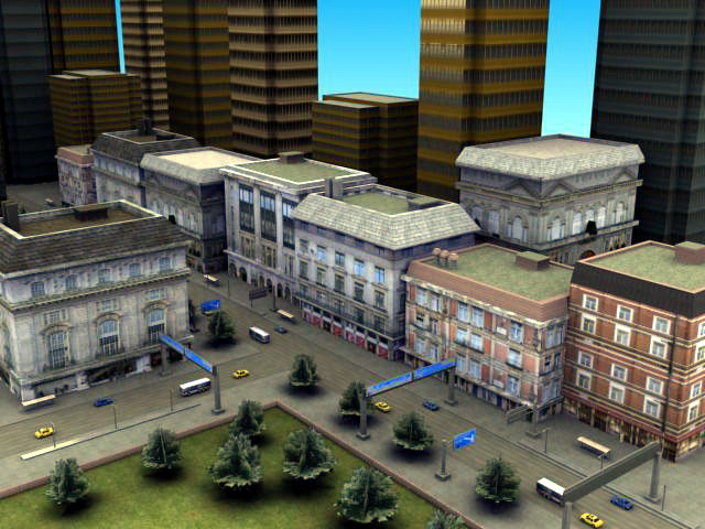 3d model street environment games