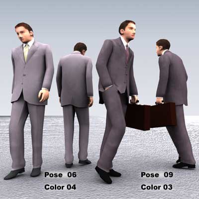 3d obj male man people