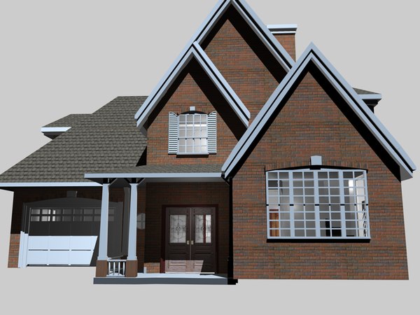3d house model