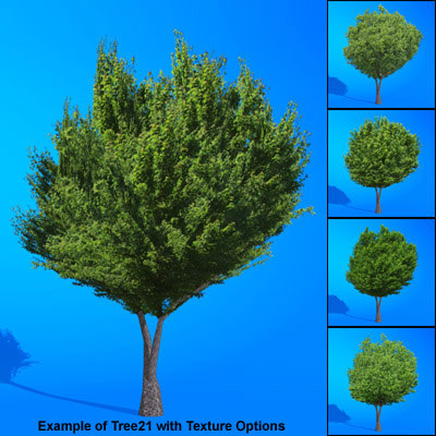3ds max trees 1-6