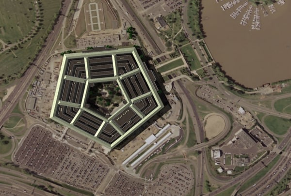 united states pentagon building 3d model