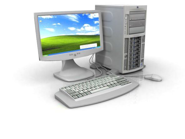 lightwave hp server computer monitor