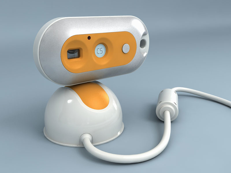 3d model of webcam funcam