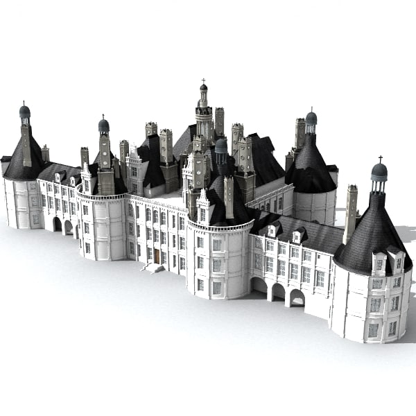 3d model castle