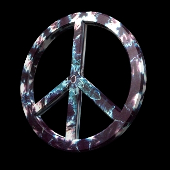 peace sign 3d model